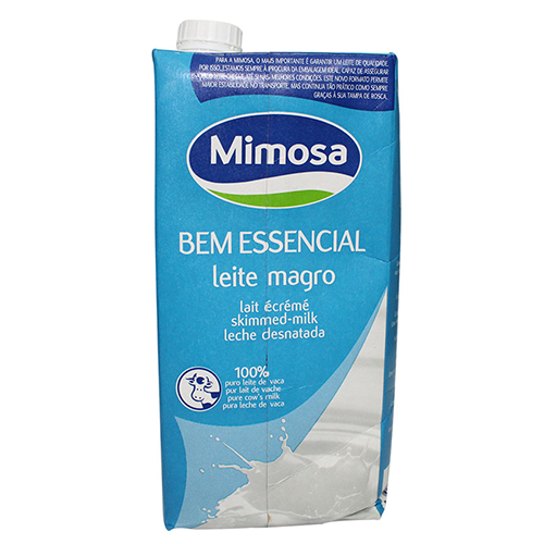 LEITE MAGRO MIMOSA 1L - ALIMENTA ANGOLA RETAIL, LDA