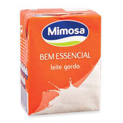 LEITE UHT BEM ES GORDO MIMOSA 200ml - ALIMENTA ANGOLA RETAIL, LDA