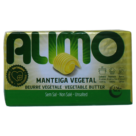 MANTEIGA VEGETAL S/SAL ALIMO 200G - ALIMENTA ANGOLA RETAIL, LDA