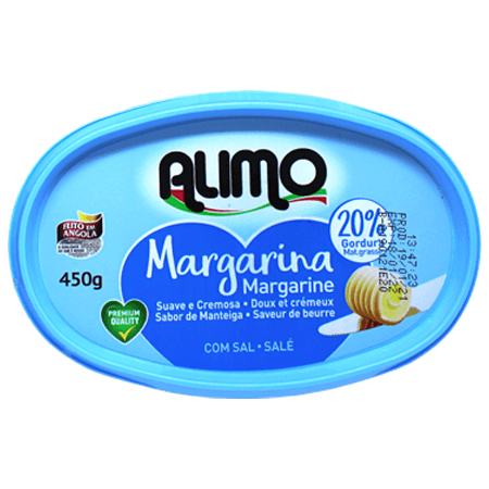 MARGARINA 20% ALIMO 450GM - ALIMENTA ANGOLA RETAIL, LDA