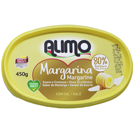 MARGARINA 80% ALIMO 450GM - ALIMENTA ANGOLA RETAIL, LDA