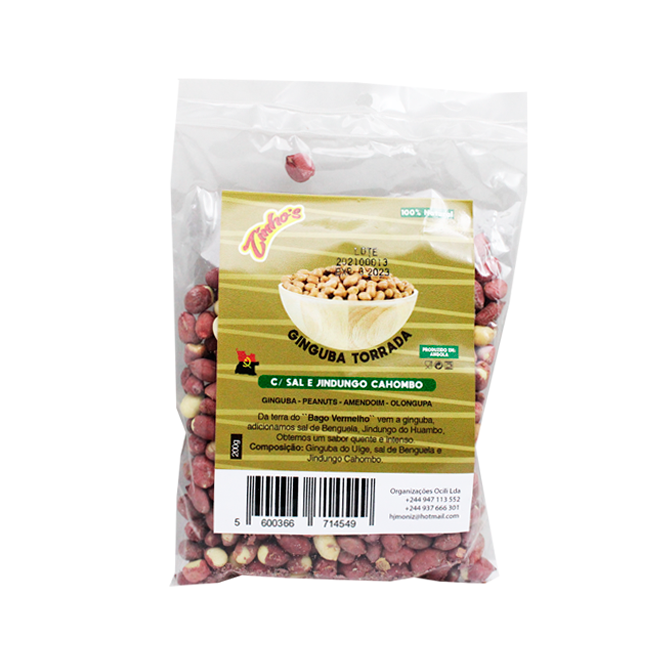 GINGUNBA TOR C/JINDUNGO ZINHOS 200g - ALIMENTA ANGOLA RETAIL, LDA