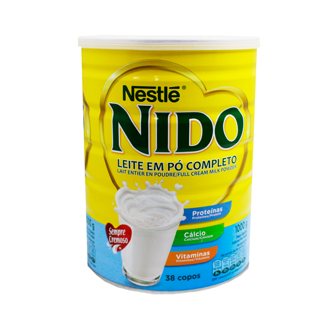 LEITE PO COMPLETO NIDO 1000g - ALIMENTA ANGOLA RETAIL, LDA