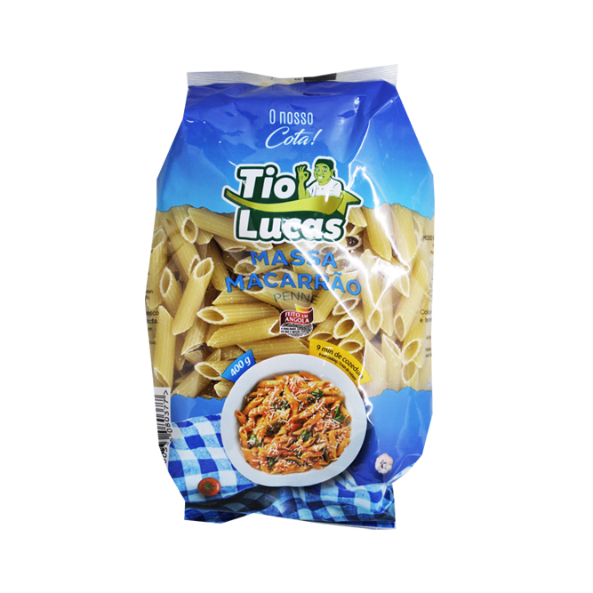 MACARRAO TIO LUCAS 400GR - ALIMENTA ANGOLA RETAIL, LDA