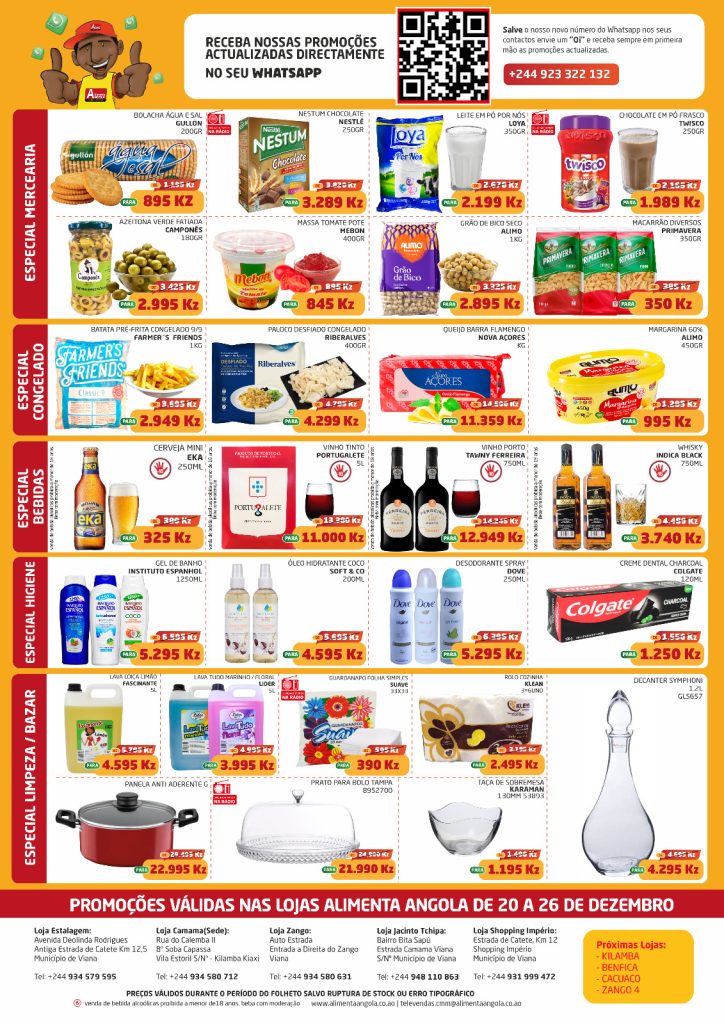 Promoções - ALIMENTA ANGOLA RETAIL, LDA